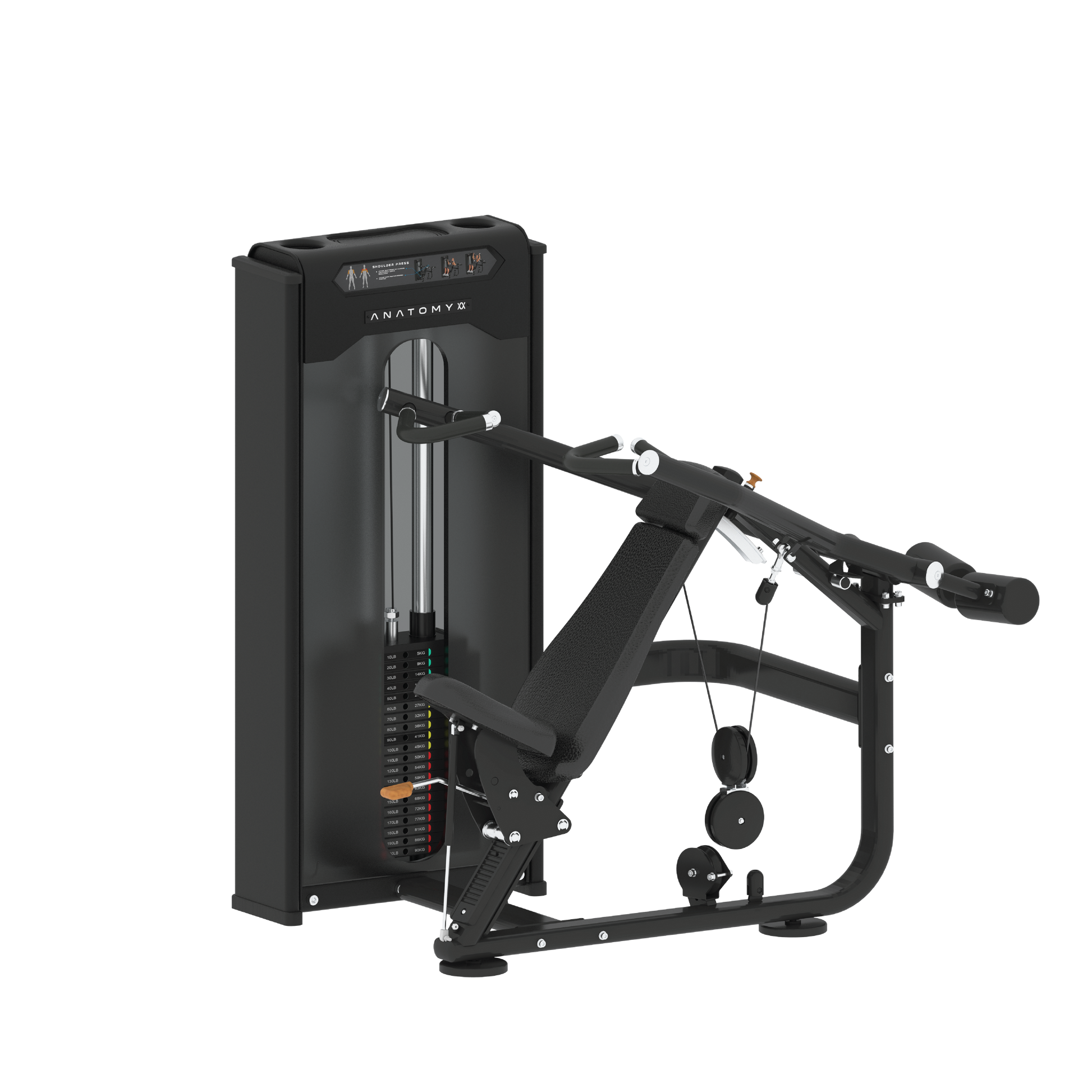 Anatomy Pin Loaded Shoulder Press – Garner Fitness Supplies