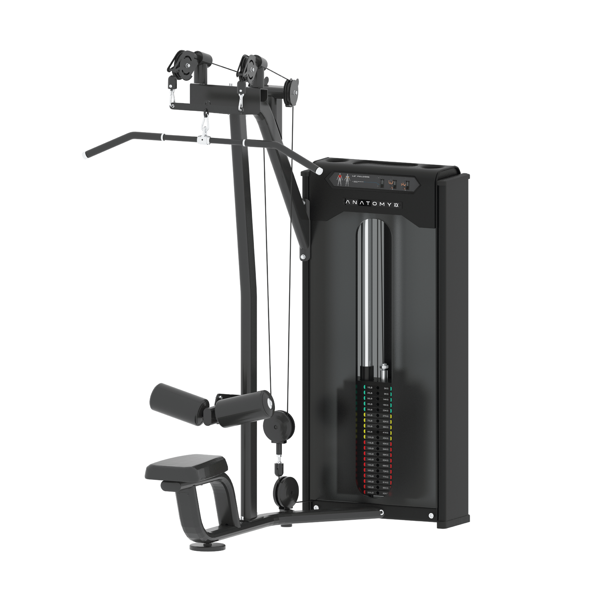 Anatomy Pin Loaded Lat Pulldown – Garner Fitness Supplies