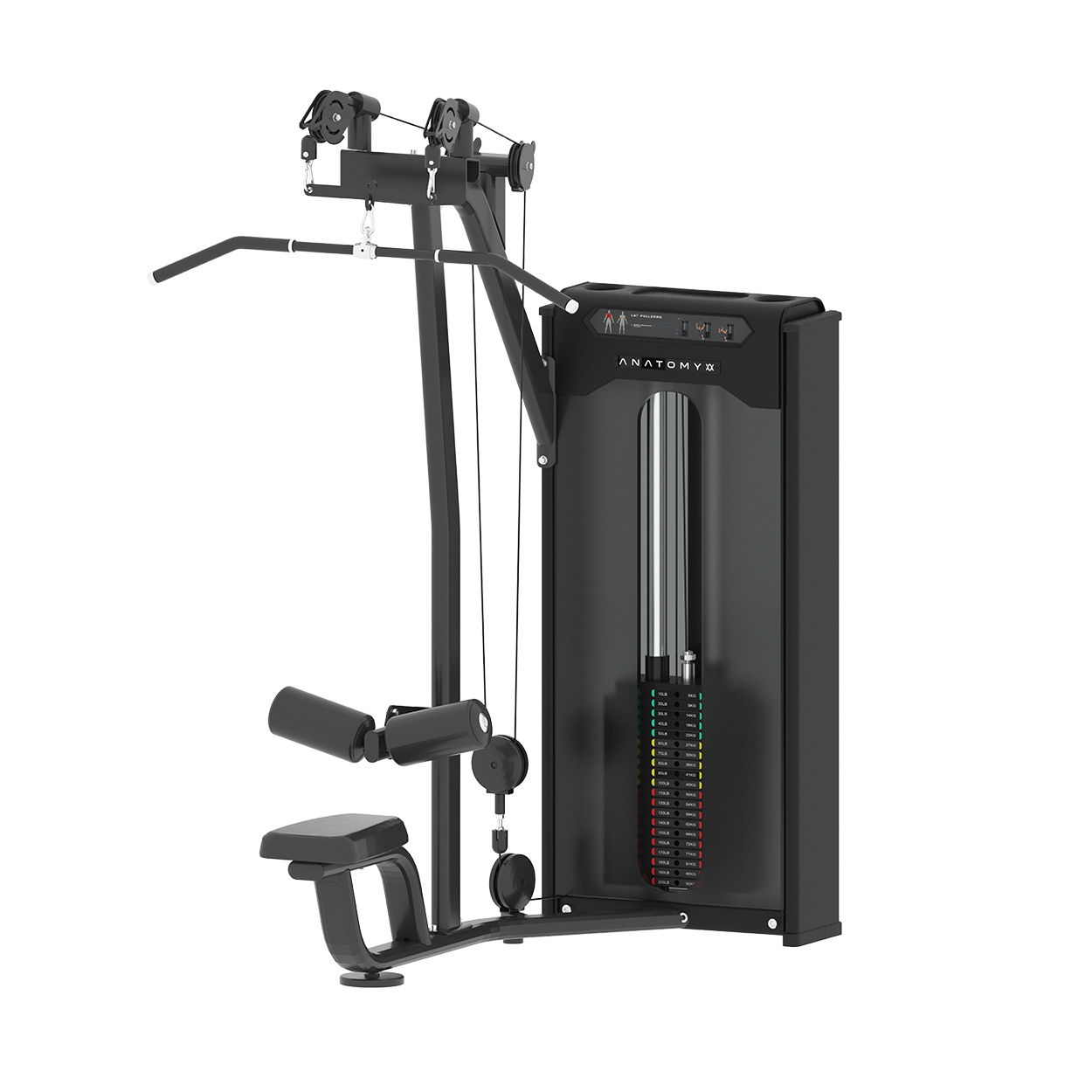 Anatomy Pin Loaded Lat Pulldown – Garner Fitness Supplies