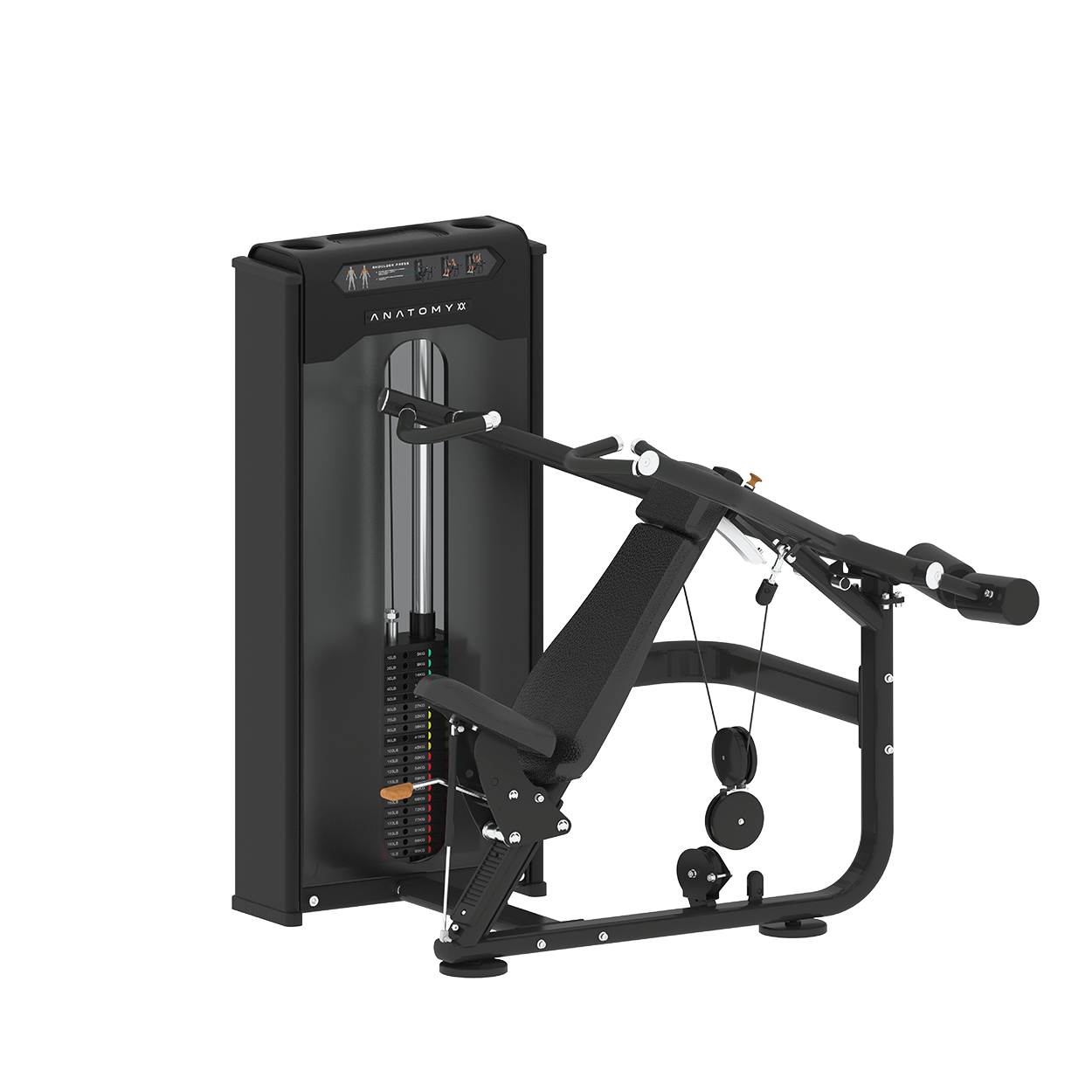 Anatomy Pin Loaded Shoulder Press – Garner Fitness Supplies